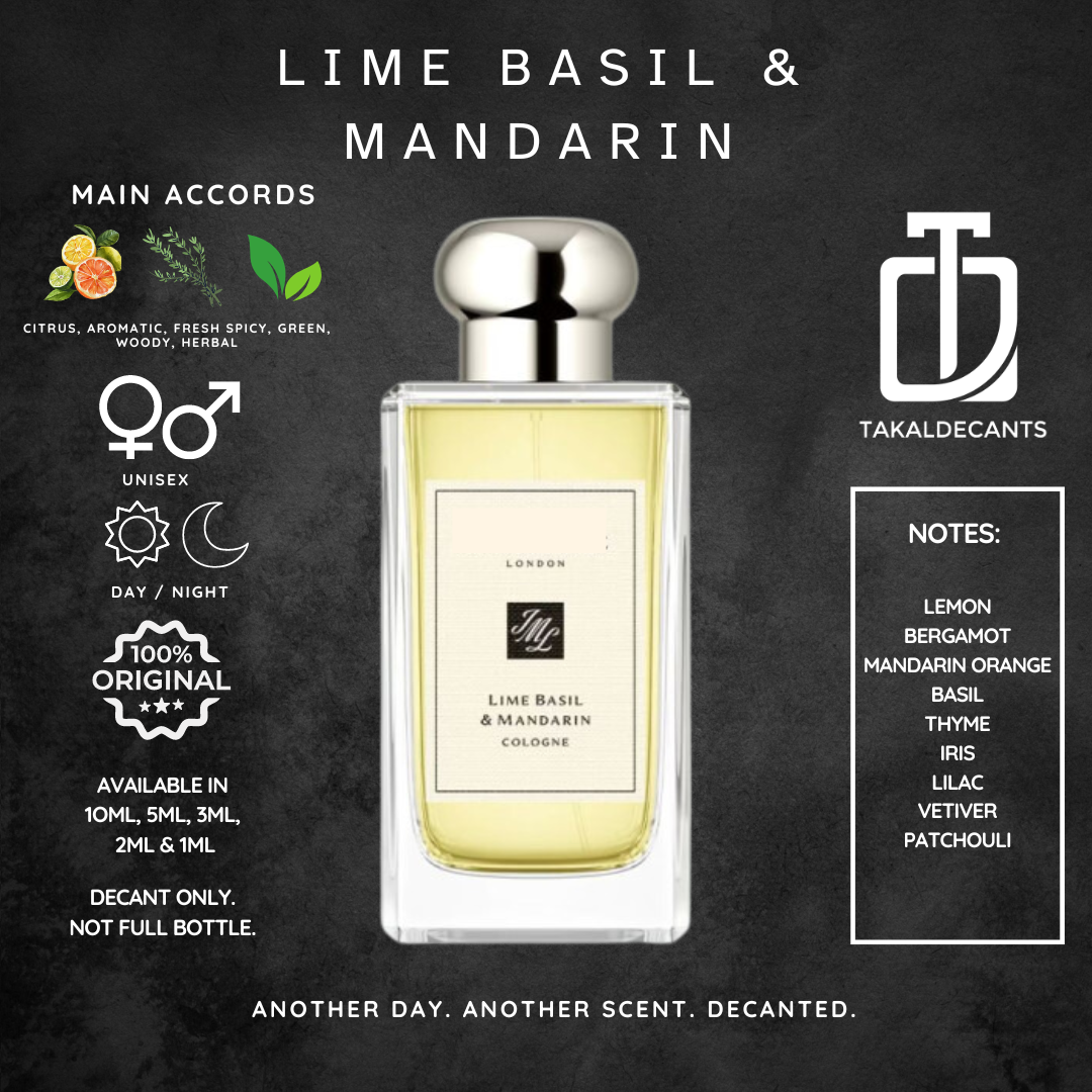 Lime Basil & Mandarin – TakalDecants
