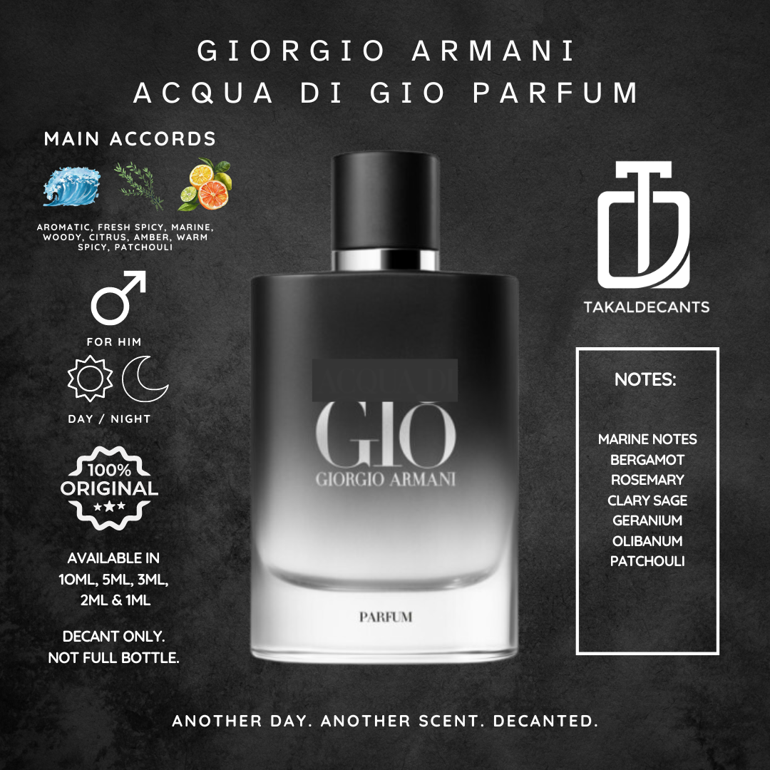 Acqua di Gio Parfum – TakalDecants