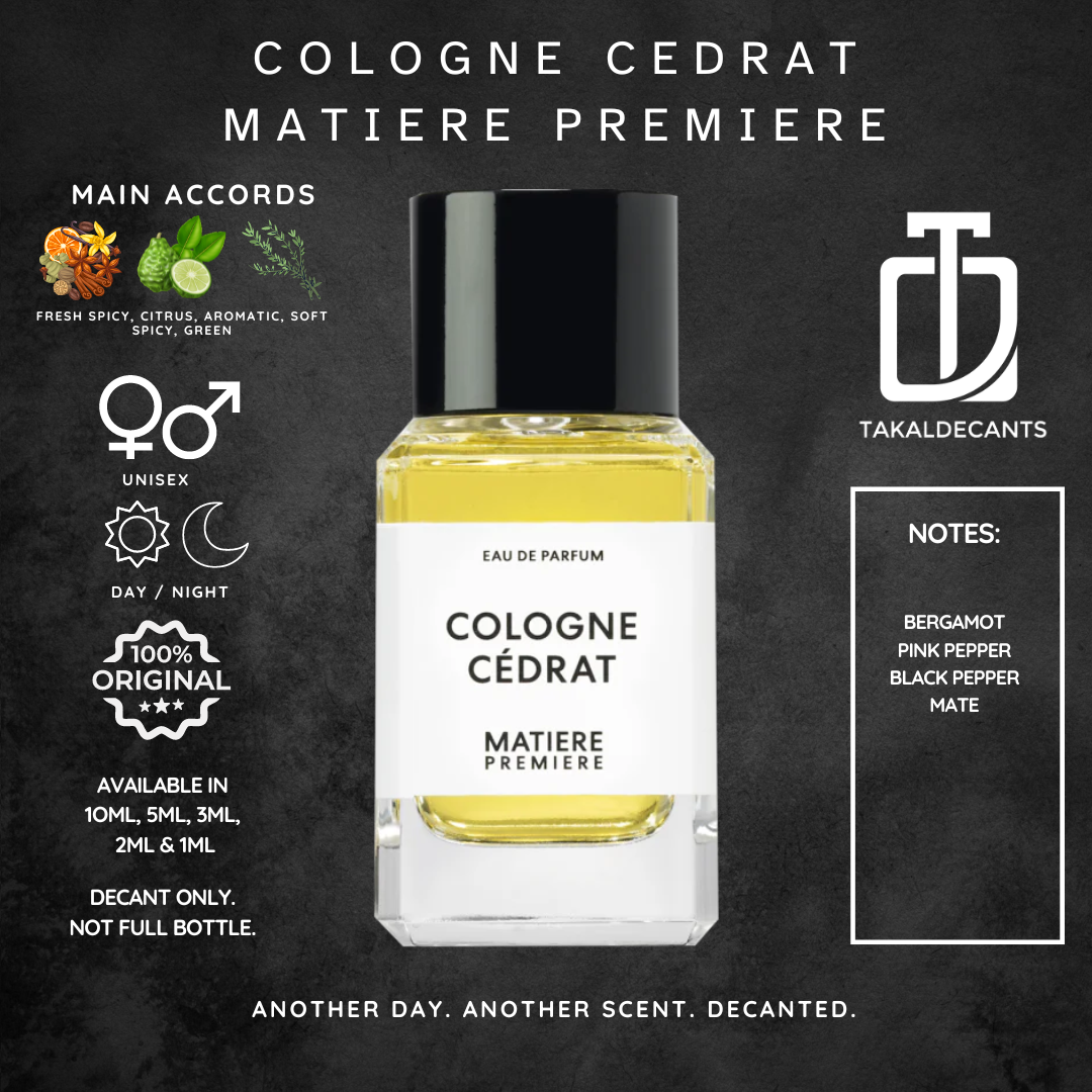 Cologne Cedrat – TakalDecants