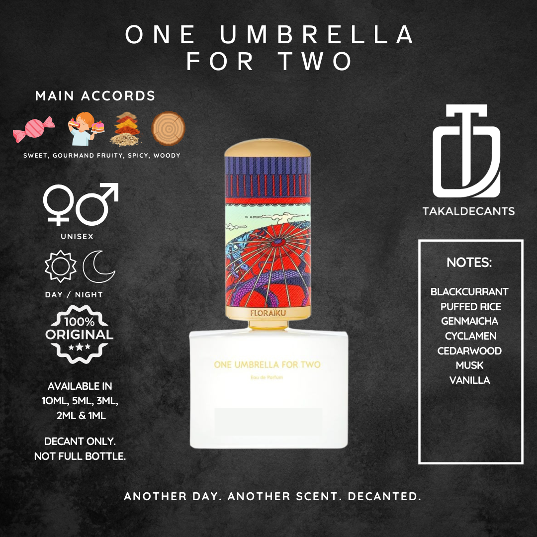 One Umbrella for Two – TakalDecants