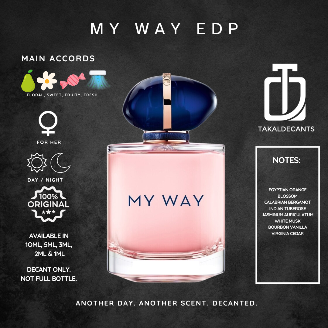My Way – TakalDecants