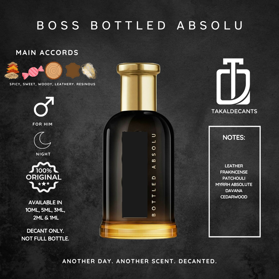 Bottled Absolu – TakalDecants