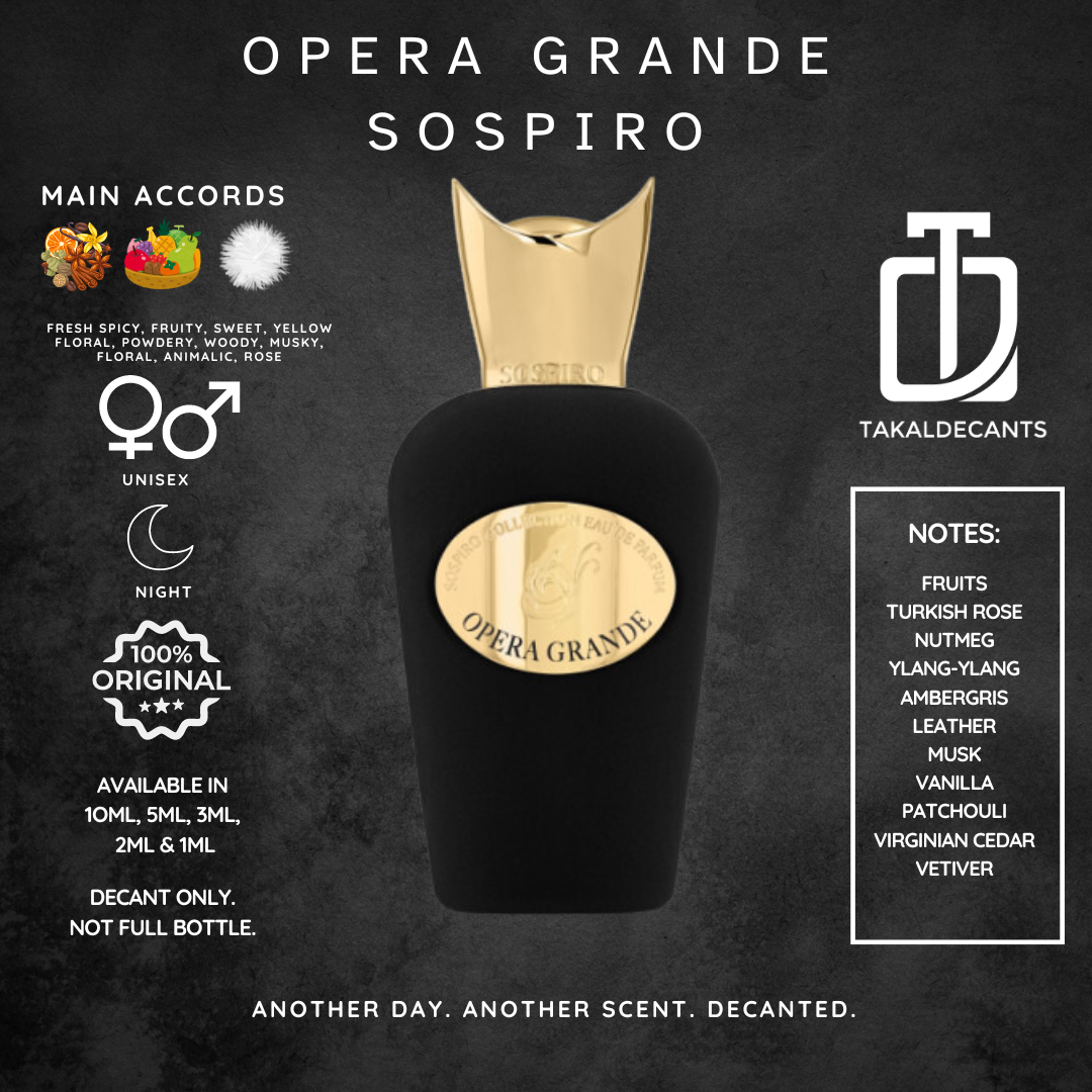 Opera Grande – TakalDecants